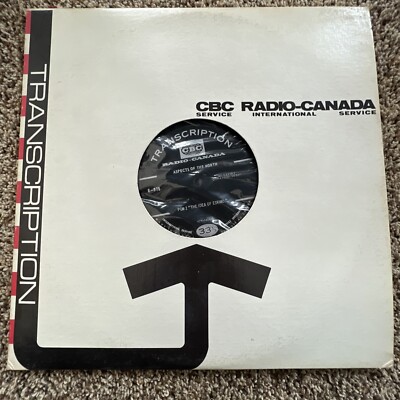 CBC radio Canada, Aspect Of The North, 33 rpm vinyl | eBay