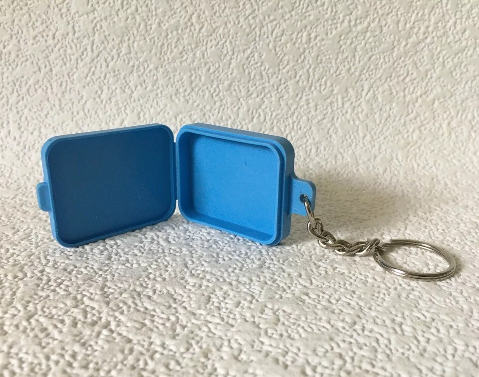 Vintage Keychain-Pill Holder STURGIS HOME HEALTH CARE Key Fob Ring ...