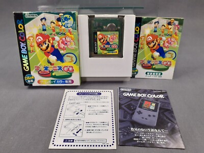NINTENDO GAME BOY COLOR GBC Mario Tennis Japanese version boxed | eBay