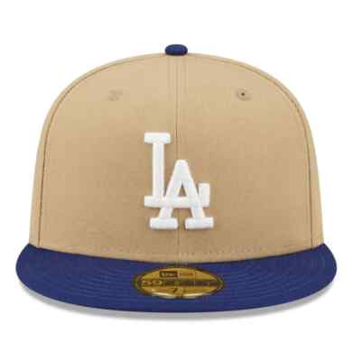 Los Angeles Dodgers MLB Classic Camel 59FIFTY Lids HD Hat | eBay