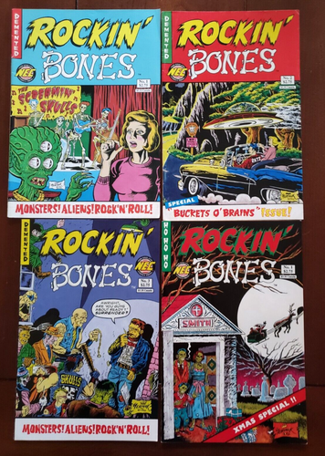 ROCKIN BONES 1 2 3 COMICS HORROR NEC CHRISTMAS SPECIAL DARREN MERINUK 1992 | eBay