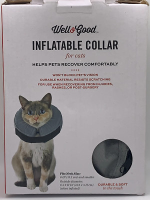 Well & Good Inflatable Cat Collar BNIB | eBay