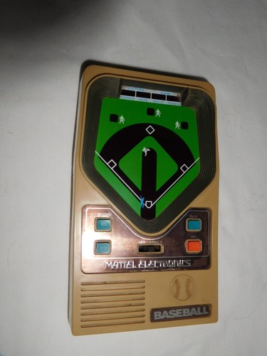 Mattel Electronics Baseball Handheld Working | eBay