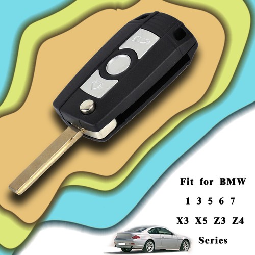 For BMW Remote Folding Case Flip Key Shell E81 E46 E39 E63 E38 E83 E53 ...