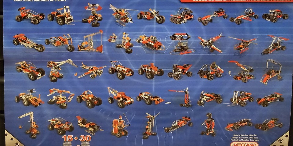 MECCANO Multimodels DELUXE Mechanical Construction Set | 45 Models ...