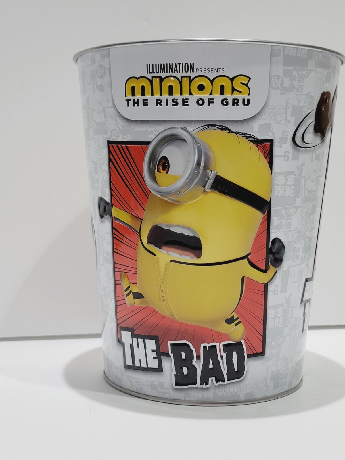 New Amc Popcorn Tin/ Bucket Minions The Rise | Grelly USA