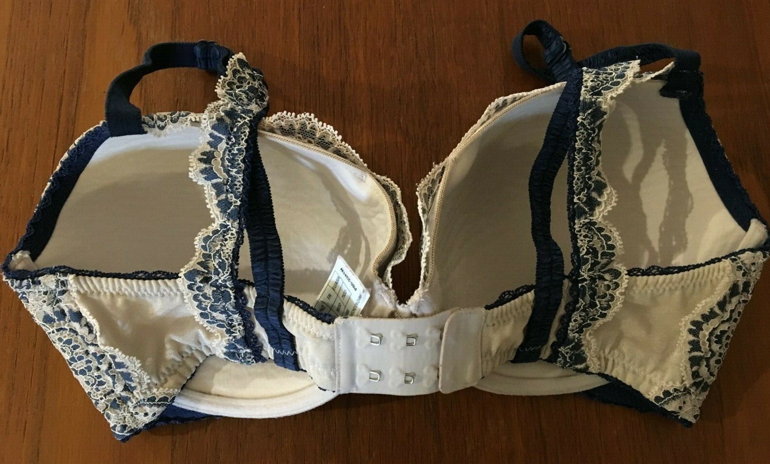 PLEASURE STATE White Label Anais Genevieve Push-Up Plunge Padded Bra ...