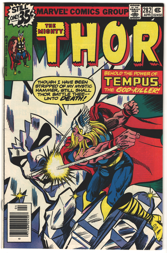 The Mighty Thor 282 Marvel 1974 1st Appearance Time Keepers TVA ...