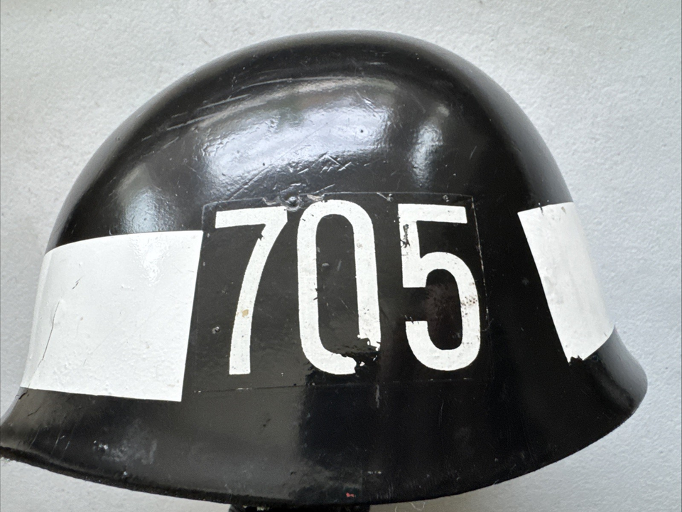 Vintage Vietnam Era US Army Helmet, 705th Military Police Battalion MP ...