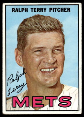 1967 Topps Ralph Terry #59 New York Mets Baseball Card | eBay