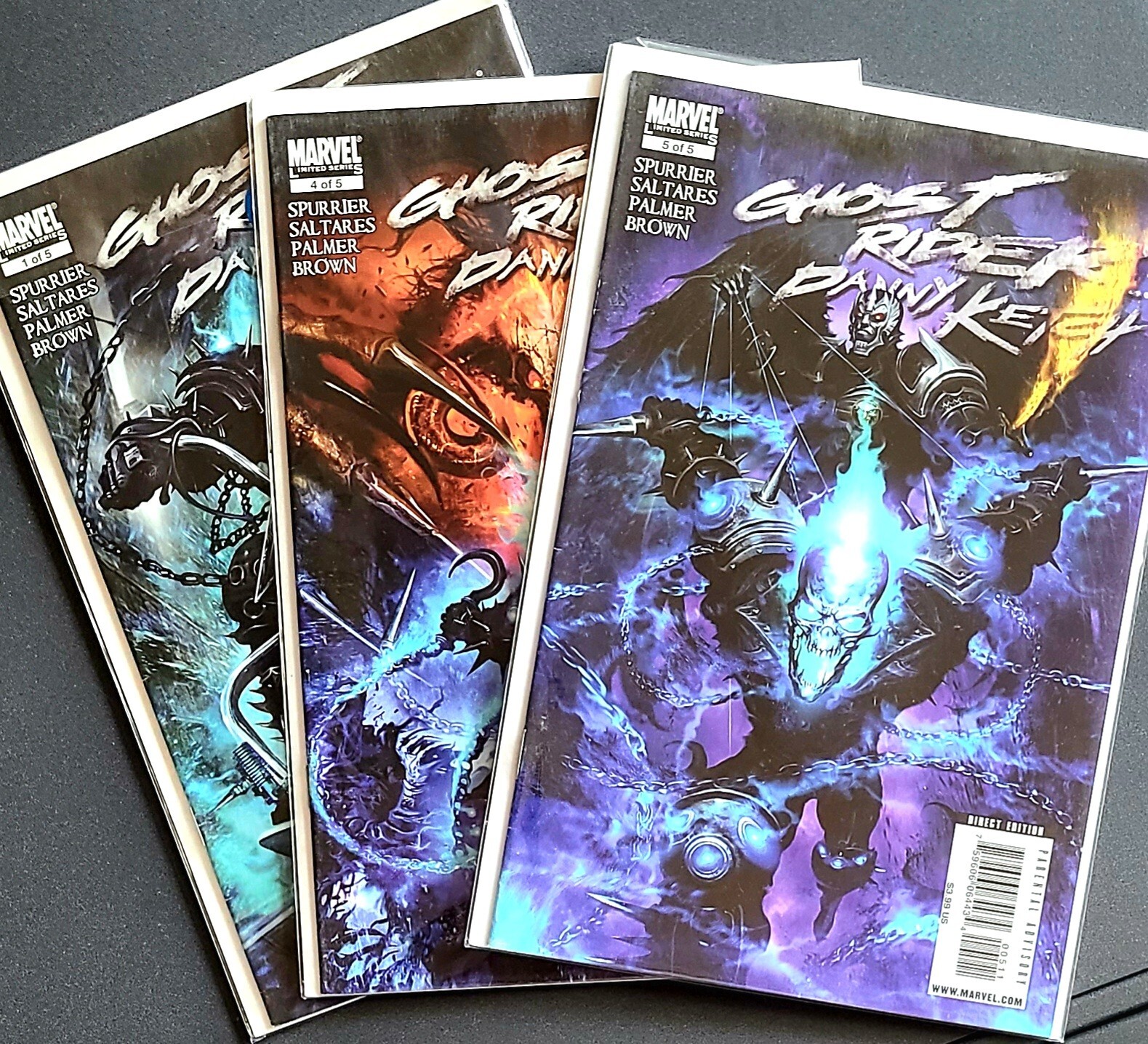 GHOST RIDER LOT Danny Ketch #1 through #5 Marvel Comics VF+ | eBay