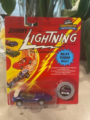 Johnny Lightning The Challengers CUSTOM SPOILER Purple Toy Fair '96 | eBay