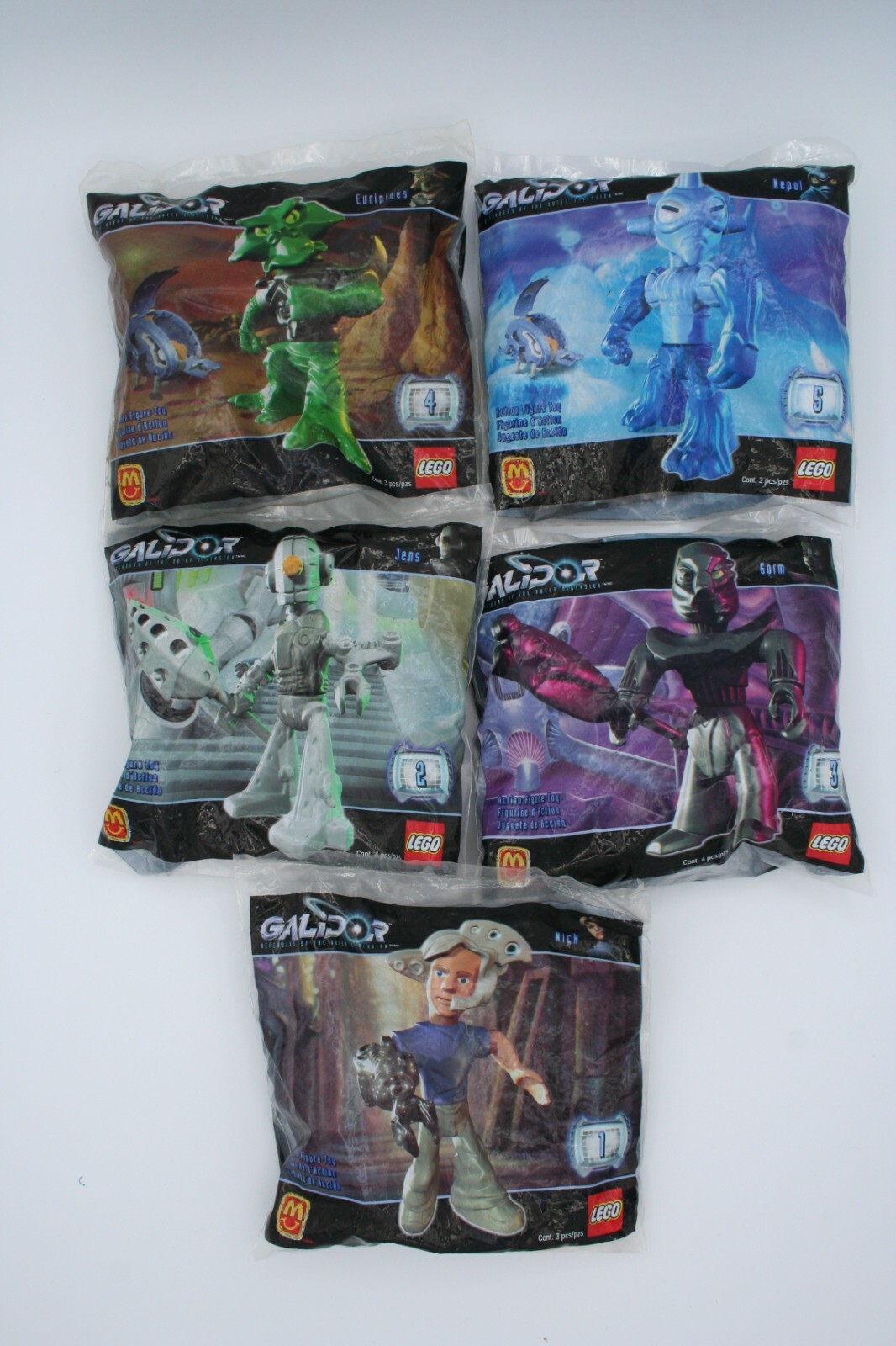 LEGO GALIDOR MCDONALDS NIB LOT SET FIGURES | eBay