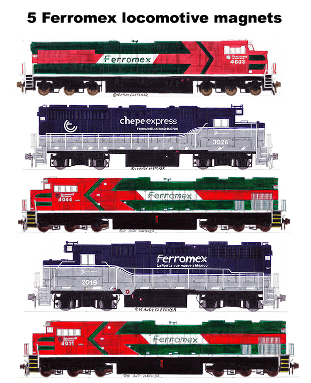 Ferromex Locomotives