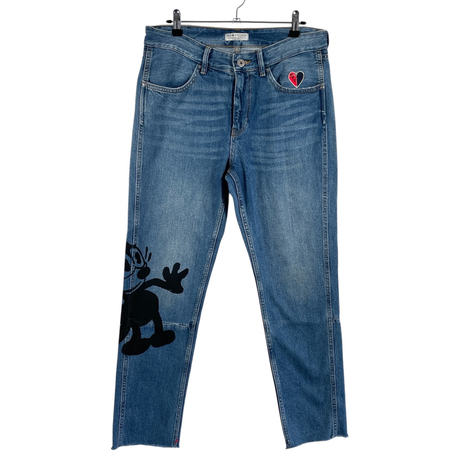 Felix The Cat x Scotch Soda Bandit Jeans Size W32 L27… - Gem