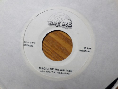 PRIIVATE 45 RECORD/MAGIC OF MILWAUKEE/ WMGF 96.5 /RADIO AD WISCONSIN | eBay