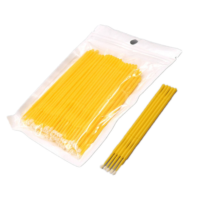 Dental Micro Applicators Disposable Makeup Eyelash Brush Swab Mascara ...
