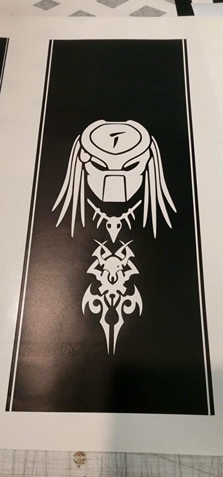 Universal Fit Predator vs Alien Hood Decal, fits all Cars and Trucks ...