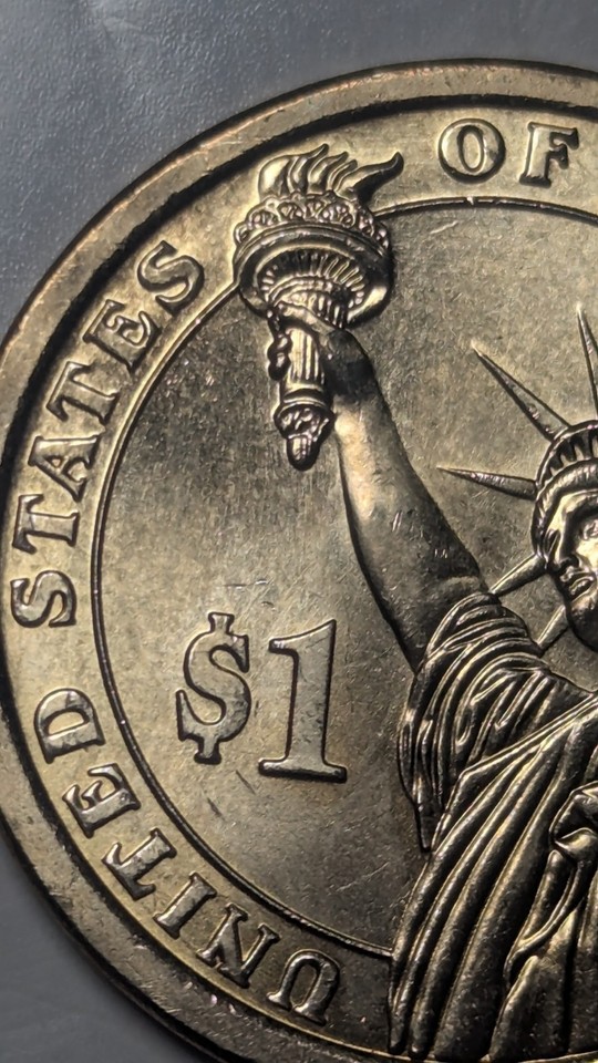 JOHN TYLER 10TH PRESIDENT 1841-1845 ONE DOLLAR COIN 2009 P | eBay