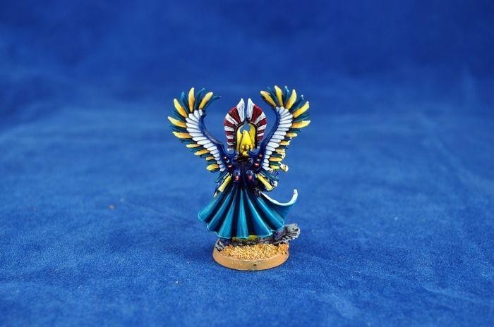 Warhammer 40K painted Eldar Autarch with Power Weapon | eBay