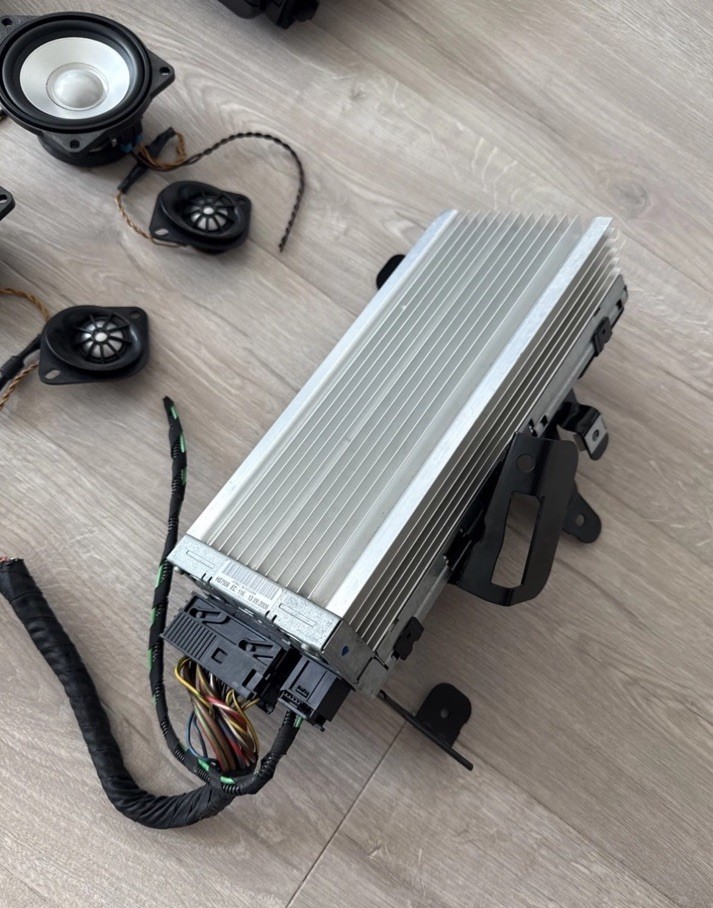 BMW E60 E61 M5 LOGIC 7 TOP HIFI DSP SURROUND SOUND SYSTEM HK OEM FULL ...