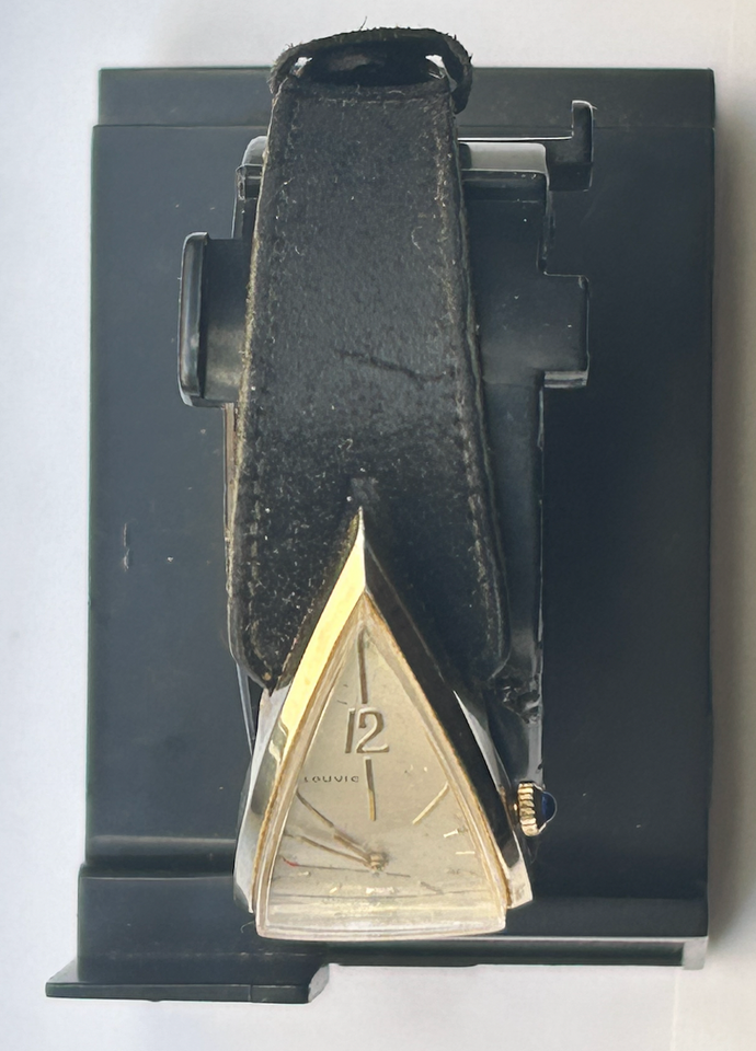 LOUVIC TRIANGLE MEN'S MECHANICAL WATCH - 21mm x 44mm - WORKING ...