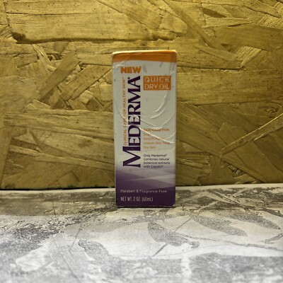 Mederma Quick Dry Oil, 2oz | eBay