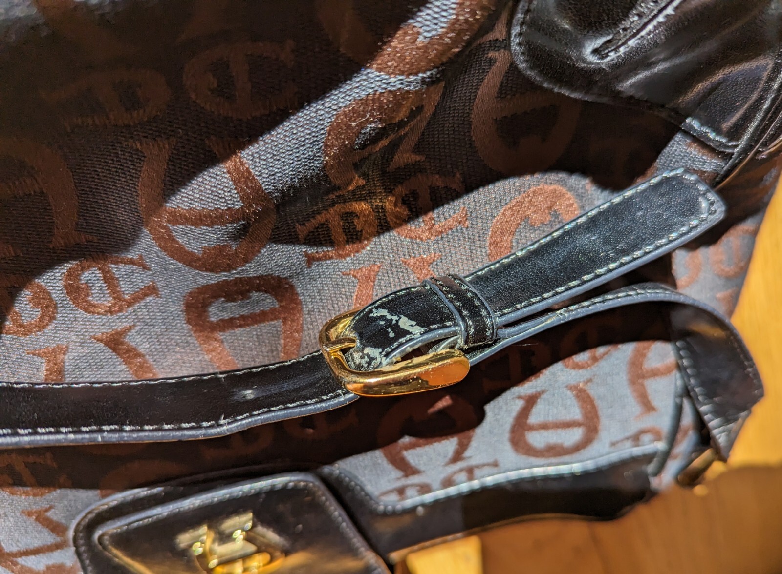 Vintage Etienne Aigner Logo Collection Handbag Purse … - Gem