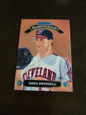1991 DONRUSS DIAMOND KINGS # DK-23 GREG SWINDELL BASEBALL CARD | eBay