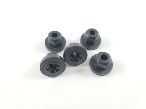 Lot 5x Mercedes Benz Nylon Plastic Flange Nut 5mm 0039900251 1986-2019 ...