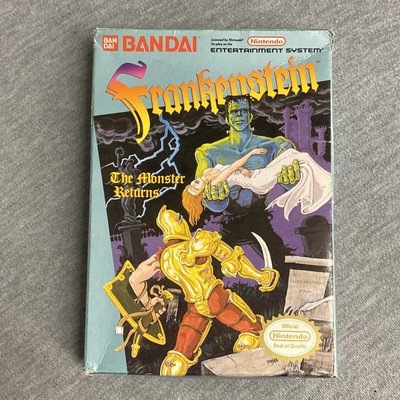 Frankenstein: The Monster Returns (Nintendo NES, 1991) [Box Only ...