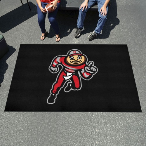 NCAA - Ohio State Buckeyes Ulti-Mat Rug - 5ft. x 8ft. Running Brutus ...