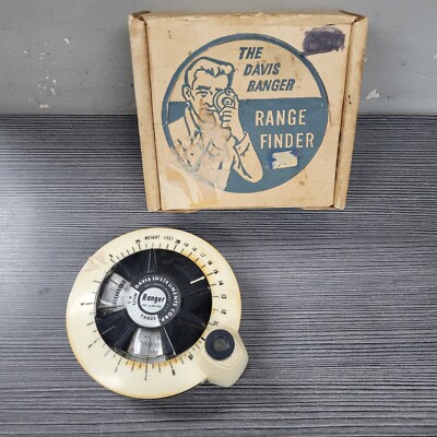 Vintage The Davis Ranger Range Finder Golf, Hunting, Boating W BOX | eBay