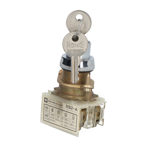 Telemecanique XB2-A Rotary Key Switch Used UMP | eBay