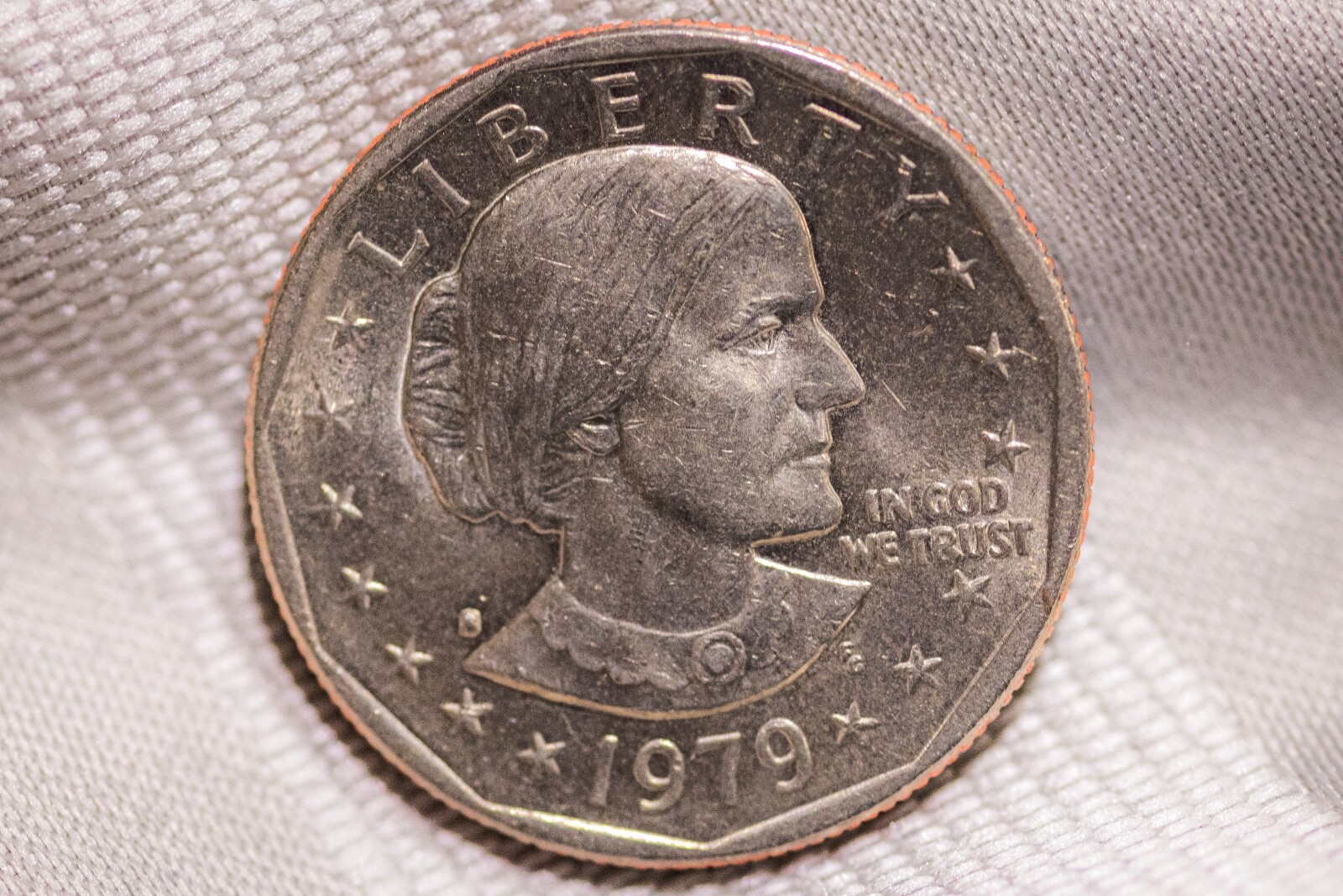 1979 Susan B Anthony Liberty FG - Frank Gasparro "S" ONE DOLLAR U.S ...
