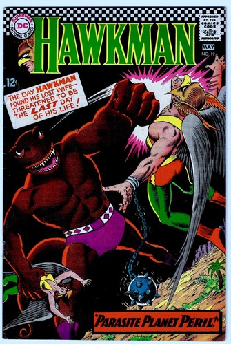 Hawkman #19 DC Comics, 1967 - "Parasite Planet Peril" Vf/Nm 9.0 | eBay
