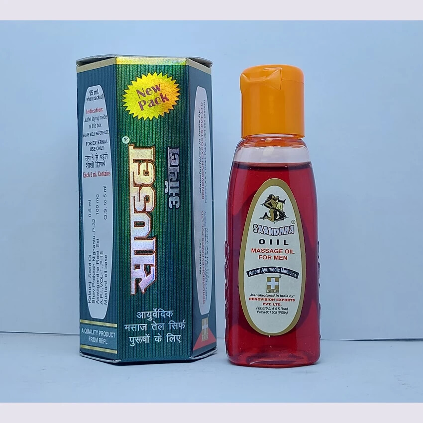 3 x REPL Original Ayurvedic Sandha Saandhha Sanda Oil 15 ml Massage Oil ...
