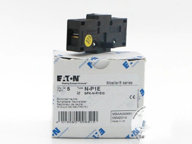 1PC For MOELLER Isolating Switch Auxiliary Contact N pole N-P1E #ZMI ...