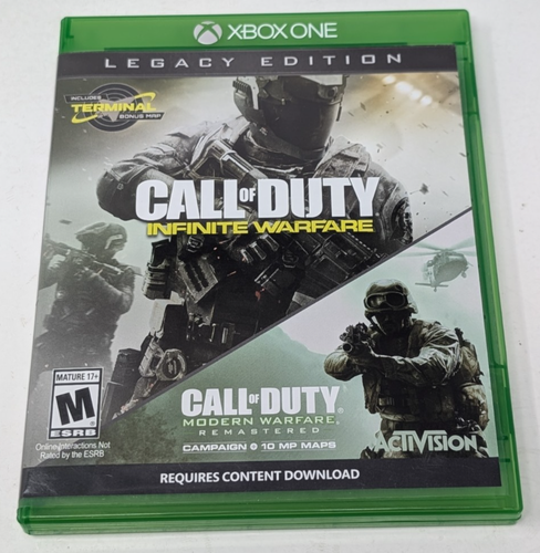 Call of Duty Infinite Warfare Legacy Edition Xbox One 2016 Complete CIB ...