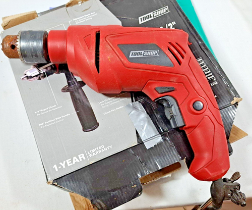 Tool Shop 1/2" Hammer Drill 120V 4.5Amp Power Tool 241-9826 | eBay