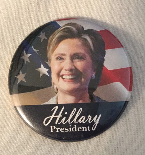 HILLARY PRESIDENT BEANIE CAP SKI HAT GRAY BLUE WHITE STAR RED CLINTON ...