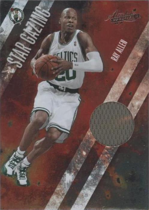 2009-10 Absolute Memorabilia - Star Gazing Ray Allen #20 Materials /100 ...