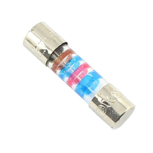 10Pcs Littelfuse 5x20mm Slow Blow Colour Glass Fuses 250V 1.6A 21801 ...