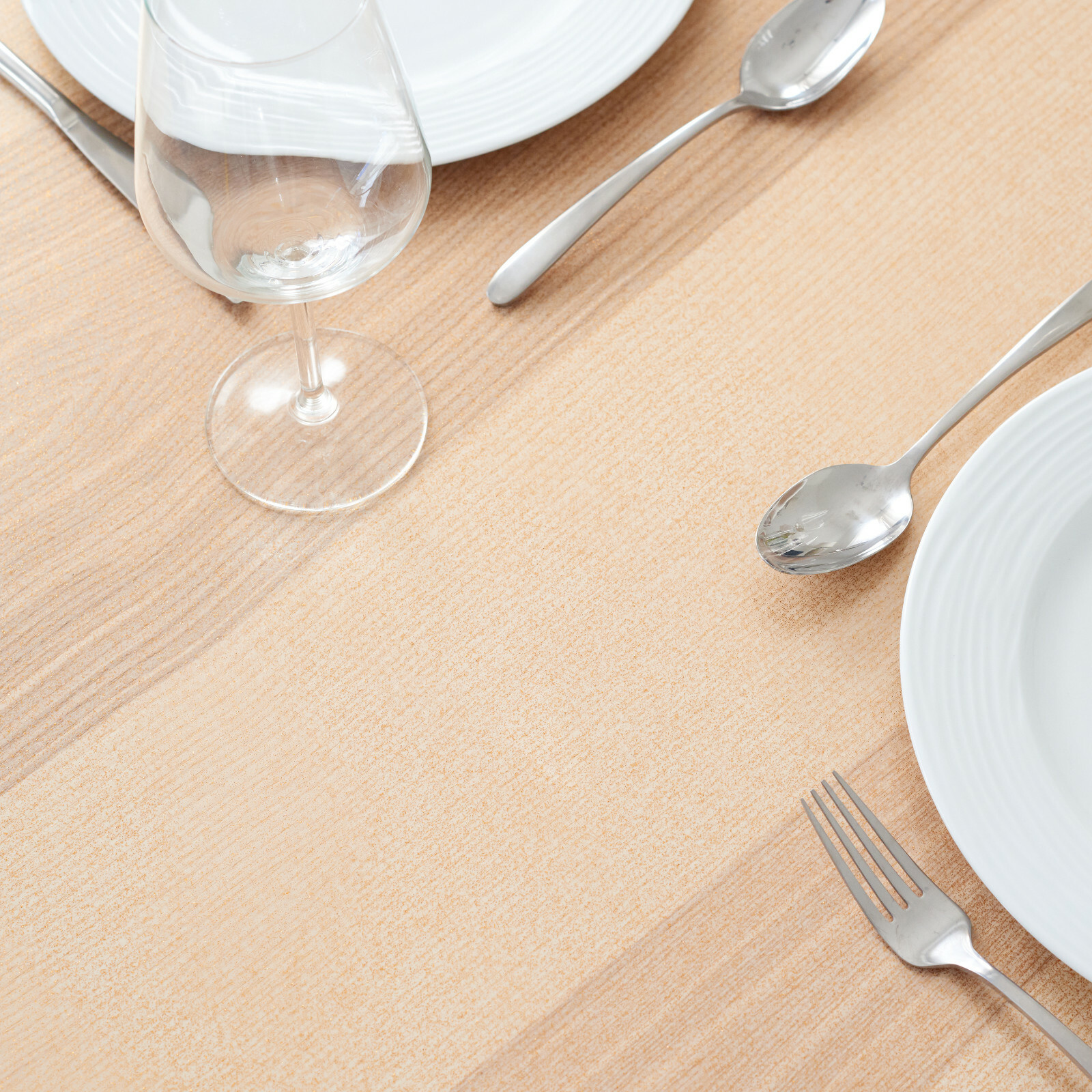 Clear Transparent Glitter PVC Vinyl Wipe Clean Tablecloth Table ...