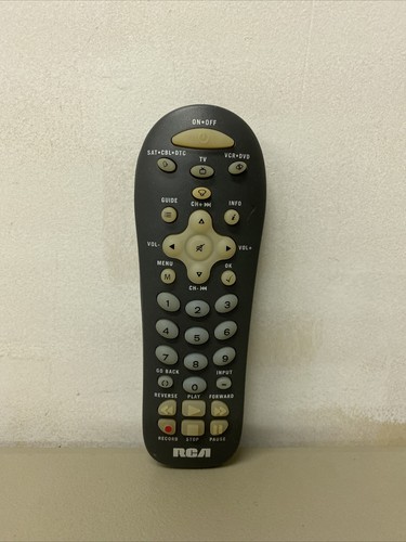 RCA Universal Remote Control Cable/Sat/TV/VCR/DVD RCR312W RCR312WV ...