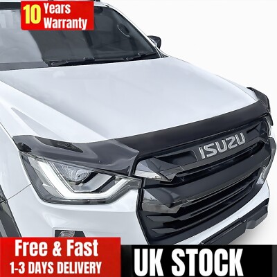 FOR ISUZU D-MAX 2021-2023 BONNET WIND STONE DEFLECTOR PROTECTOR GUARD ...