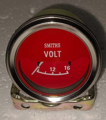 Smiths 52 mm Electrical Volt Gauge chrome bezel | eBay