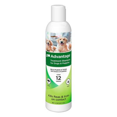 Advantage Flea and Tick Treatment Shampoo for Dogs and Puppies, 8 oz | eBay