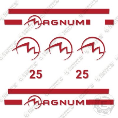 Fits Magnum 25 Decal Kit Generator Equipment Decals 7 - Year Vinyl! | eBay