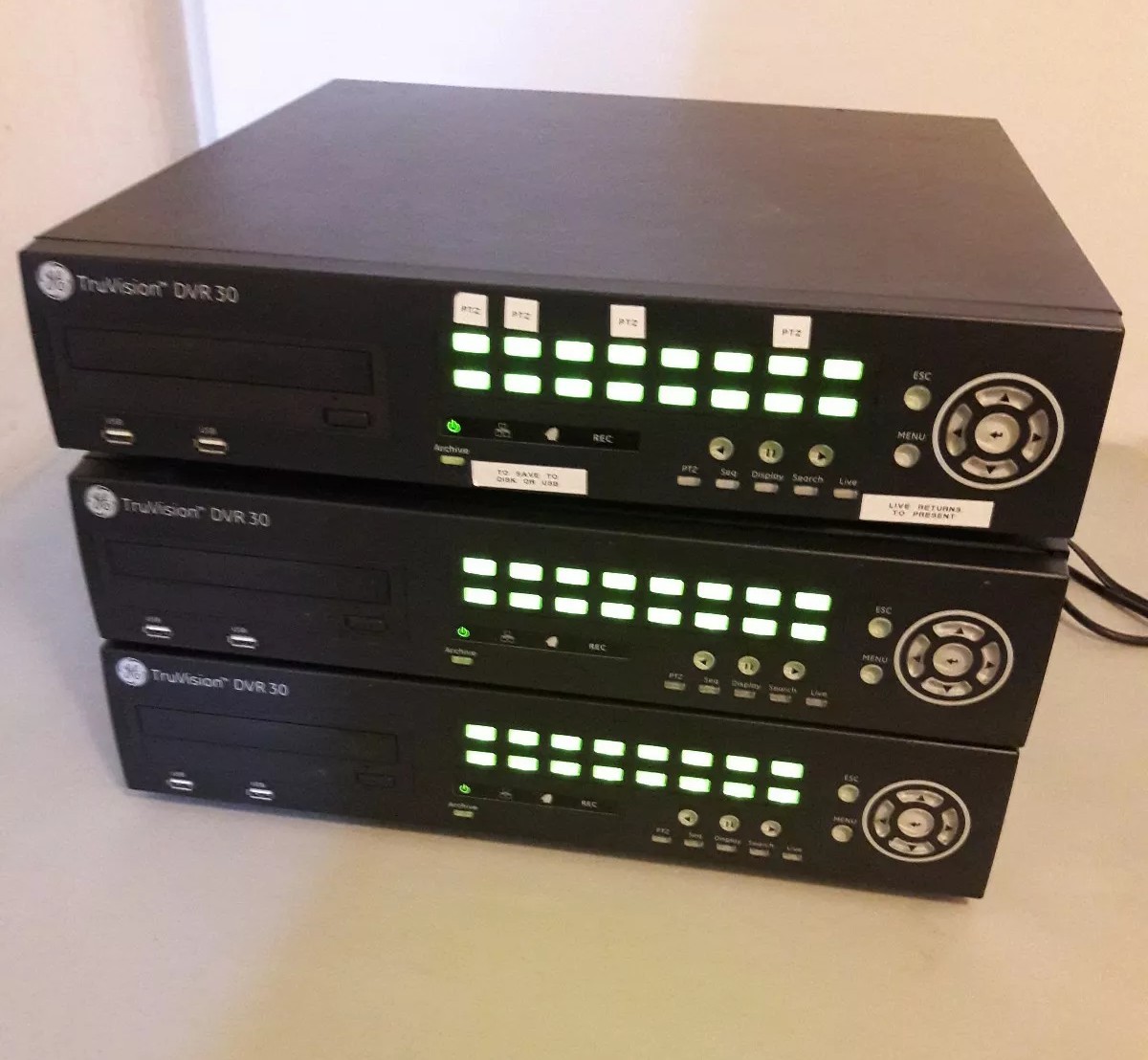 Lot Of 3 Pcs. GE TruVision DVR 30 TVR-3016-500. | eBay